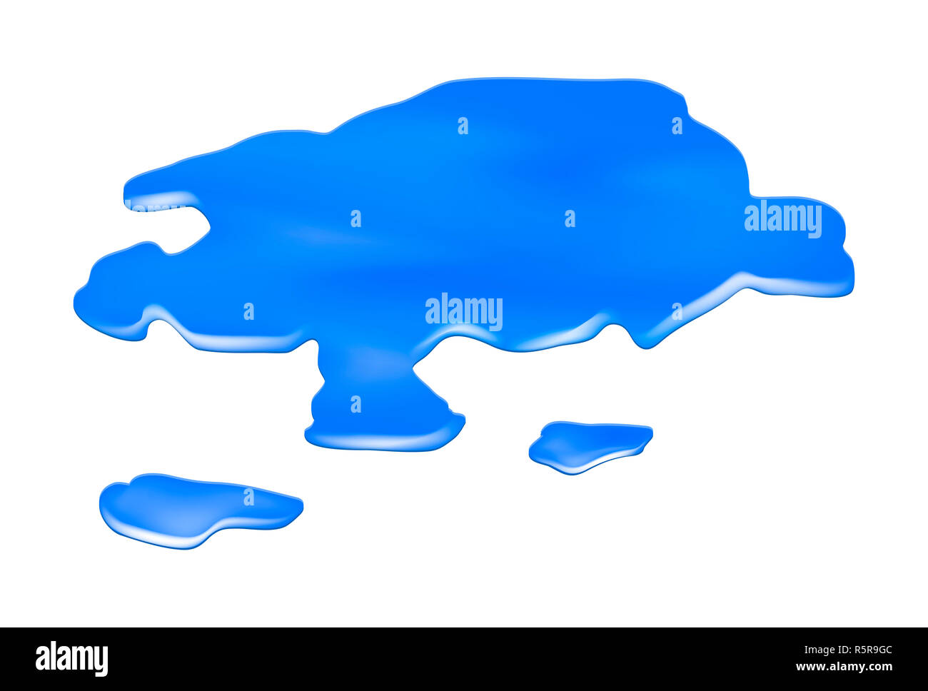 water puddle vector symbol icon design Stock Photo - Alamy