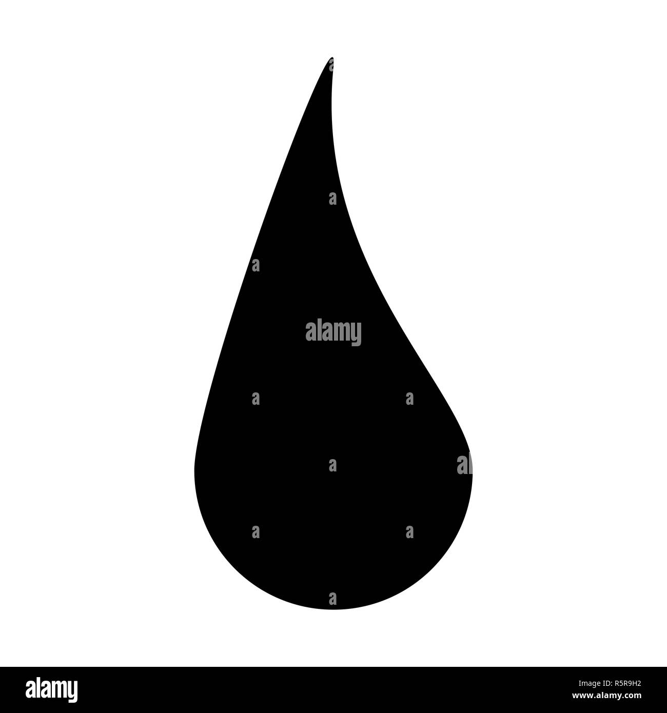 Raindrop logo template hi-res stock photography and images - Alamy