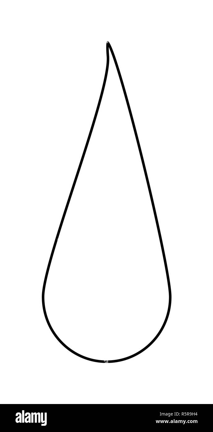 Raindrop logo template hi-res stock photography and images - Alamy