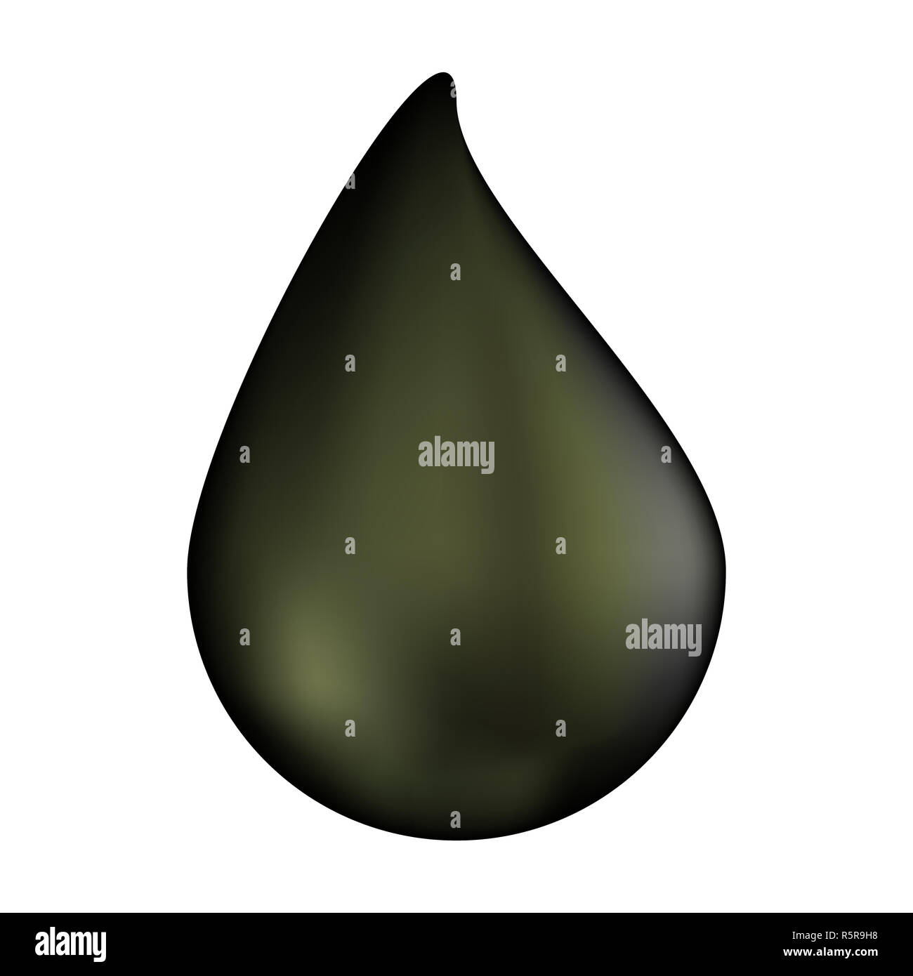 oil drop vector symbol icon design. illustration isolated on white ...