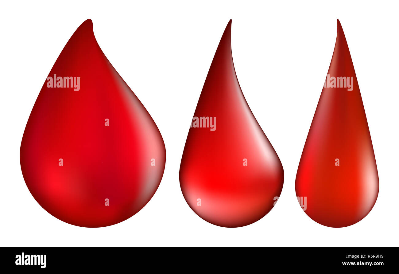 blood drop vector symbol icon design. illustration isolated on white ...