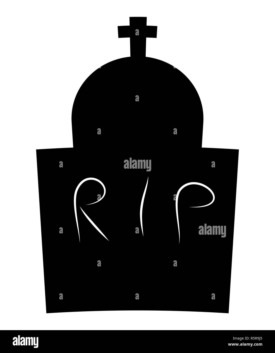Gravestone rip Cut Out Stock Images & Pictures - Alamy