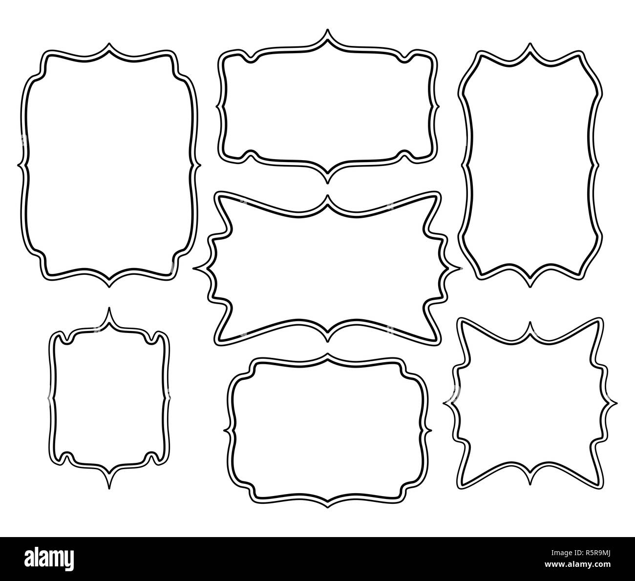 empty frame vector symbol icon design. Beautiful illustration isolated ...