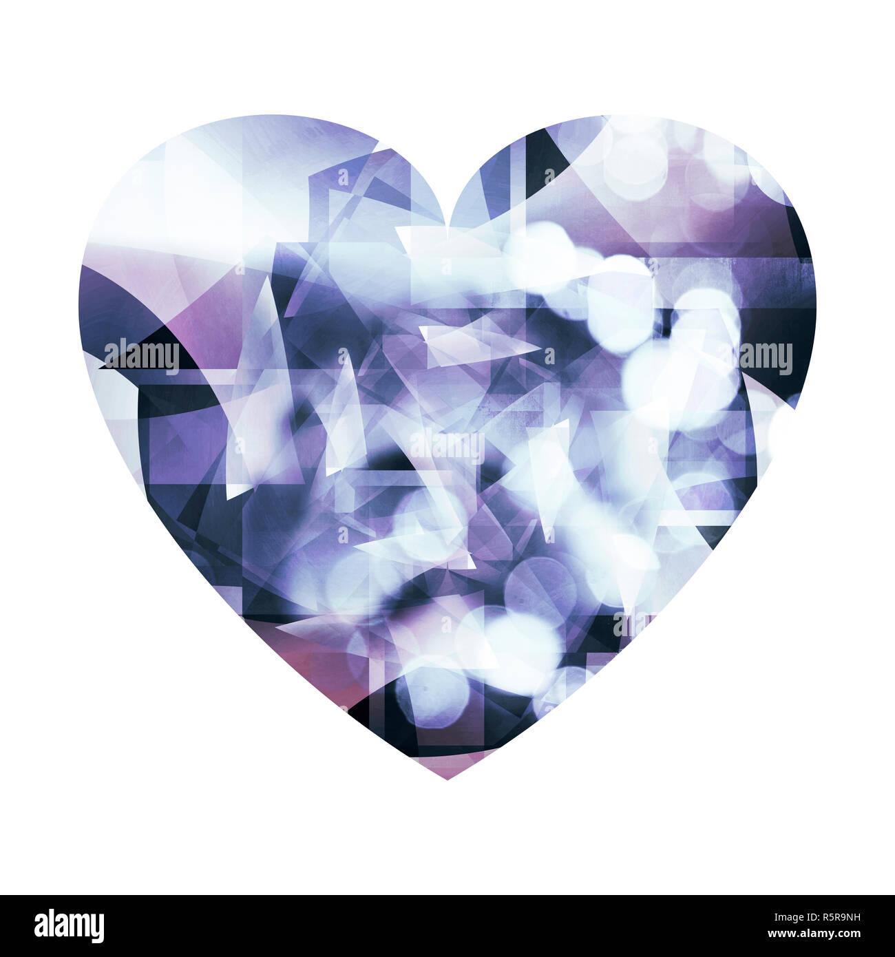 heart gem textures smooth edge Stock Photo - Alamy