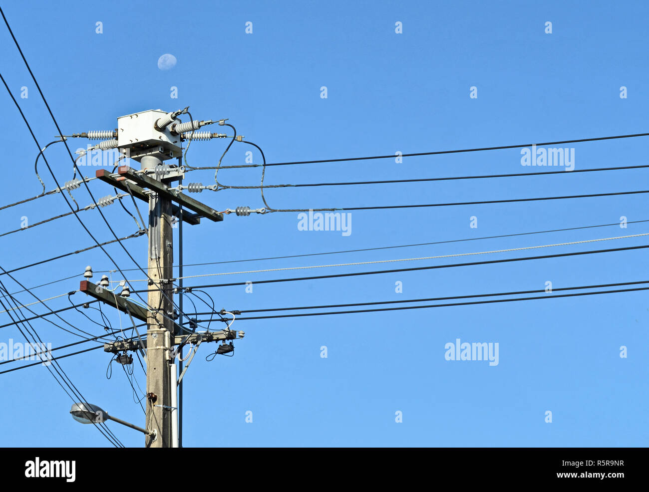 Concrete Electric Pole High Resolution Stock Photography and Images - Alamy