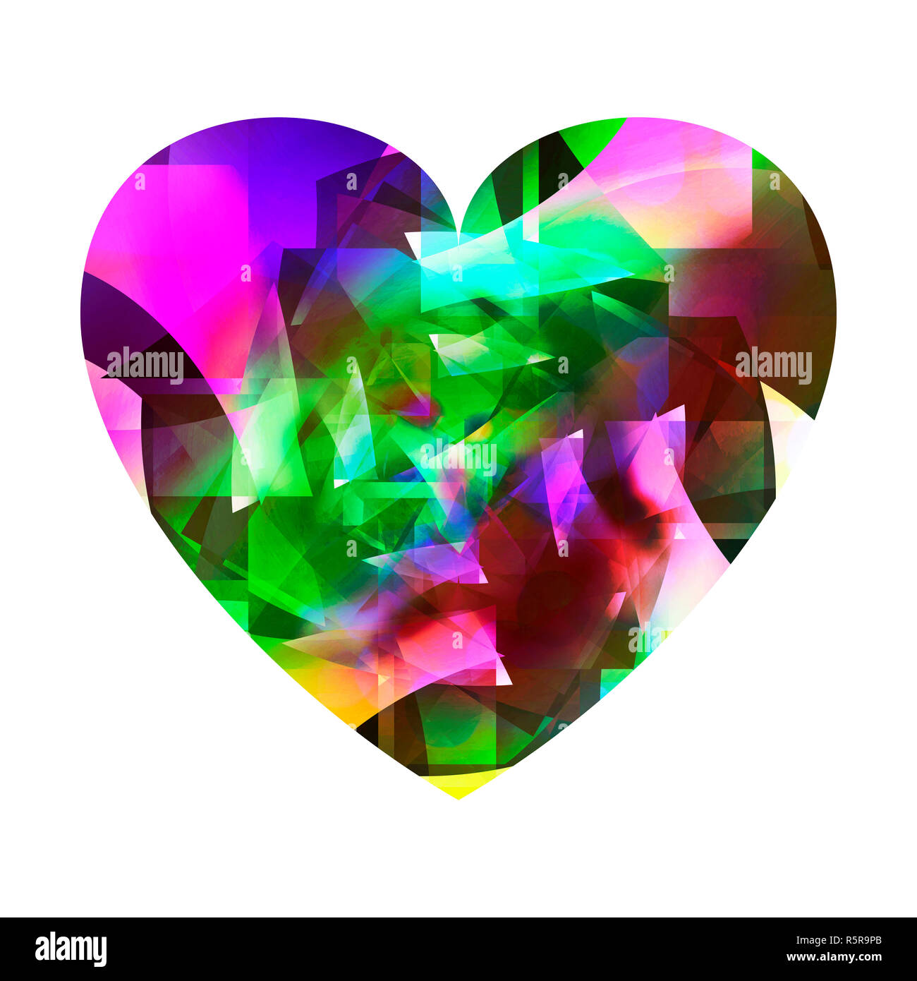 heart gem textures smooth edge Stock Photo - Alamy