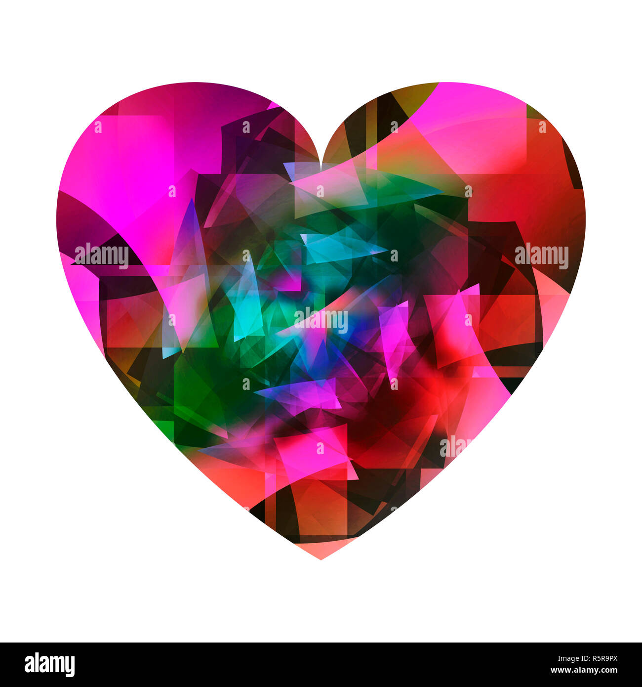 heart gem textures smooth edge Stock Photo - Alamy