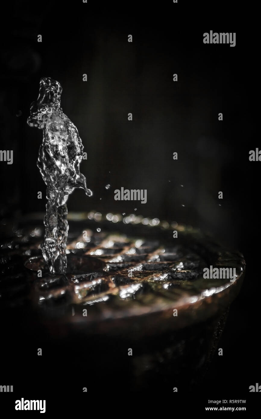 Human figure in the water Stock Photo - Alamy