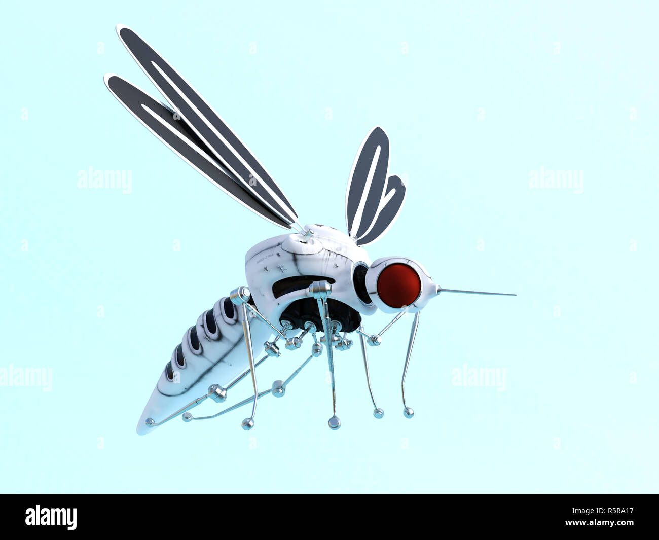 3D rendering of a robotic mosquito nr 2 Stock Photo - Alamy