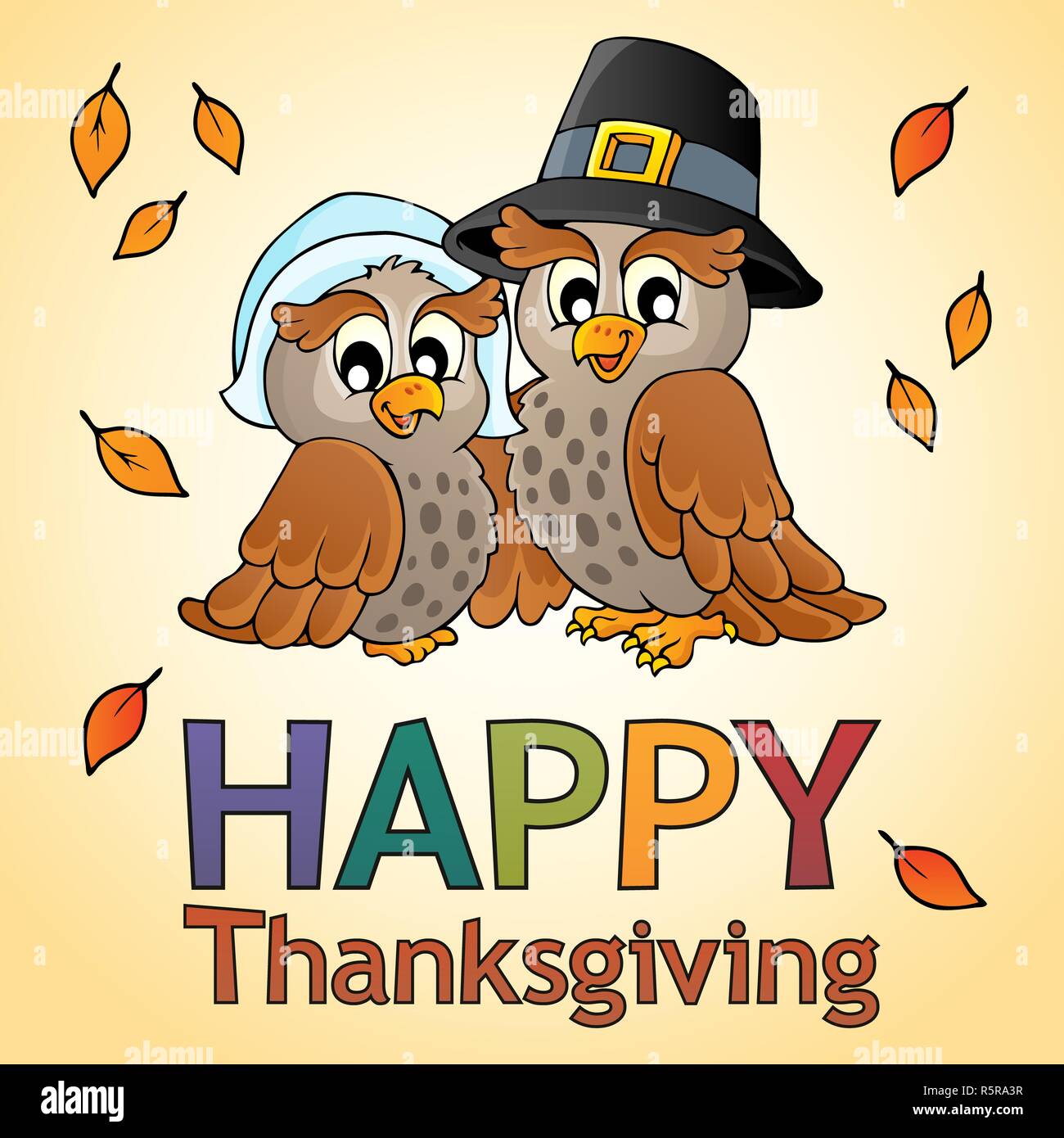 Happy Thanksgiving theme 9 Stock Photo - Alamy