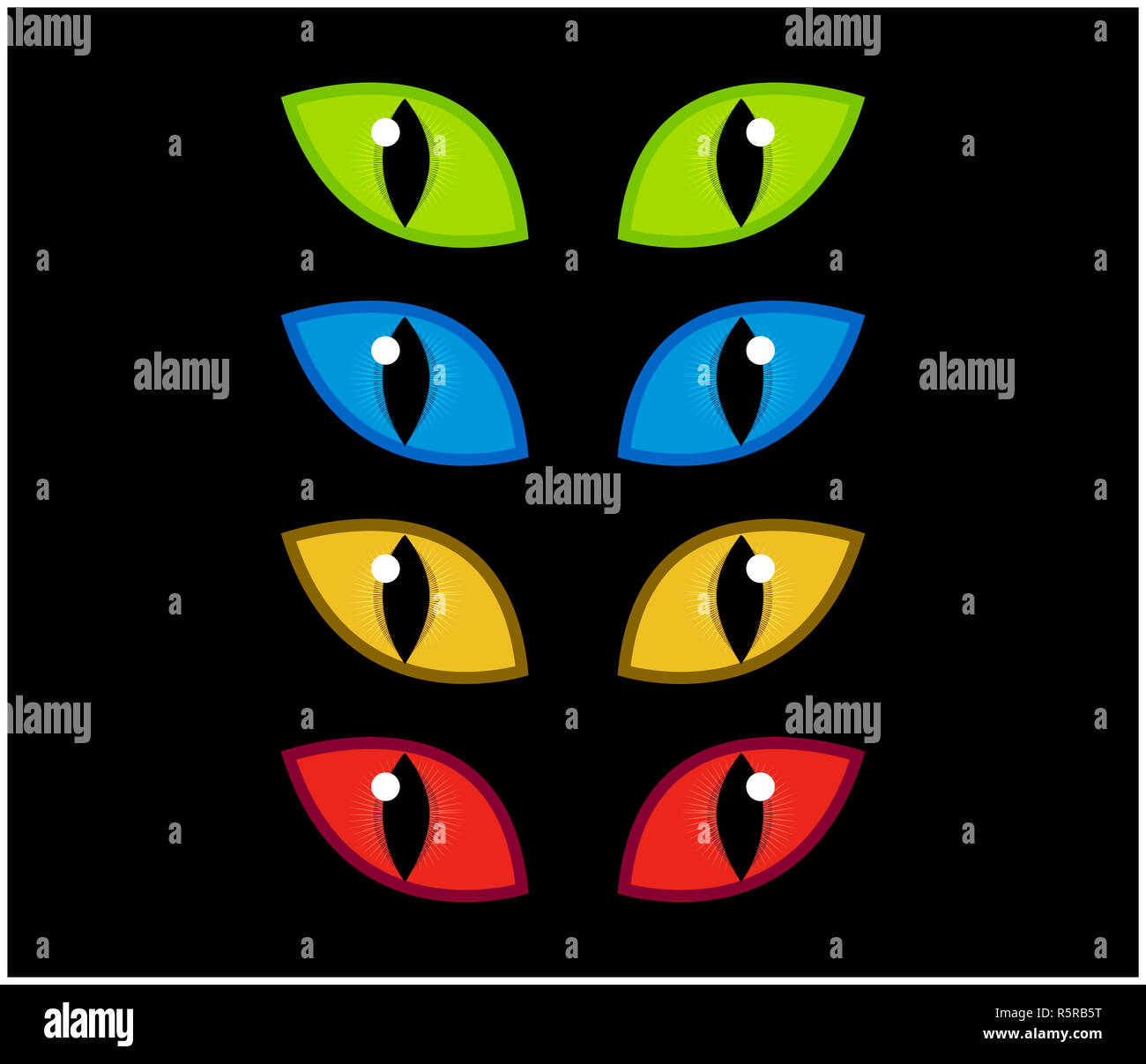 Angry Eyes Clip Art