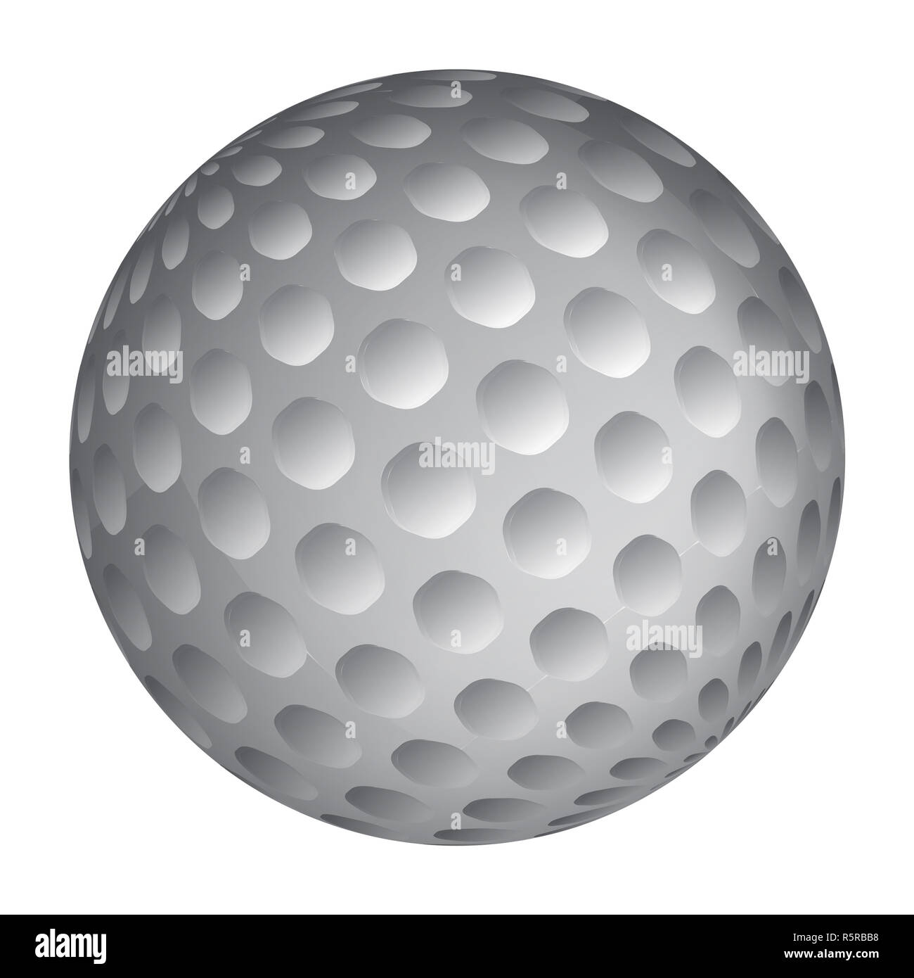 Golfball realistic vector. Image of single golf equipment, ball ...