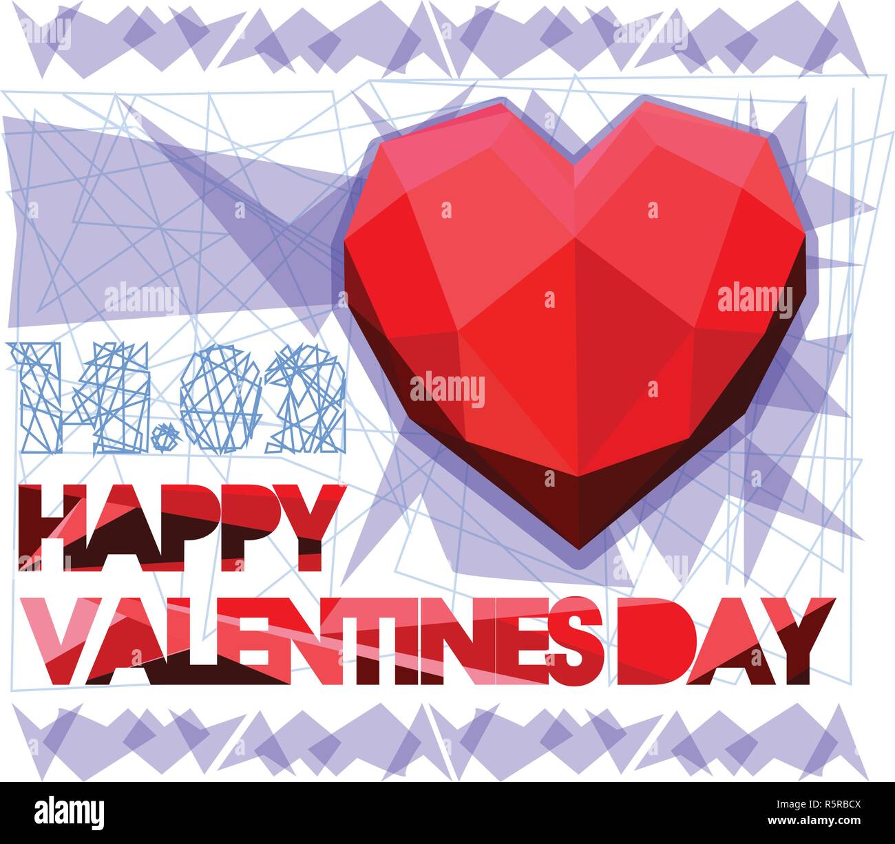 Overlapping heart hi-res stock photography and images - Alamy