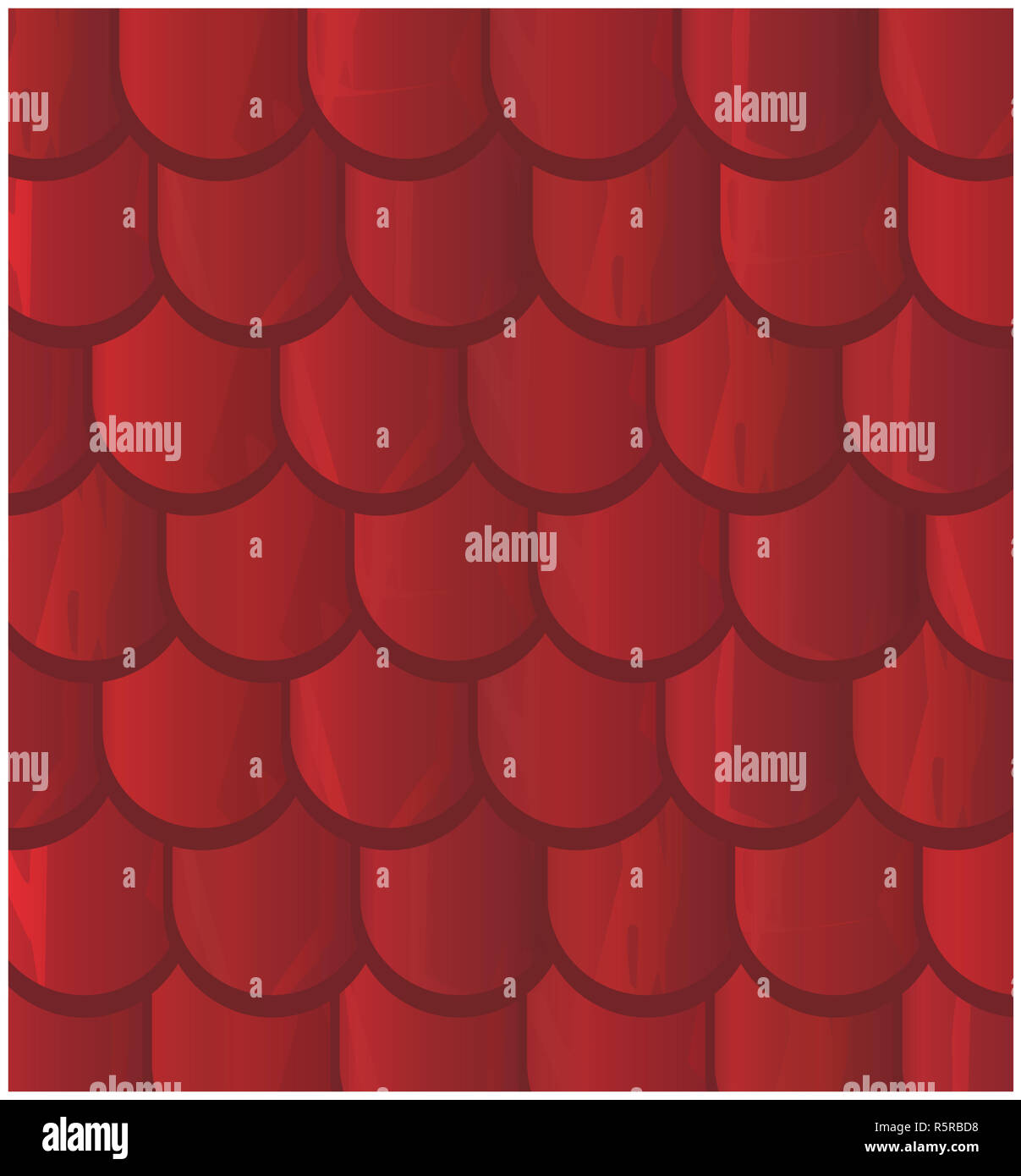 Red Roof Texture Seamless