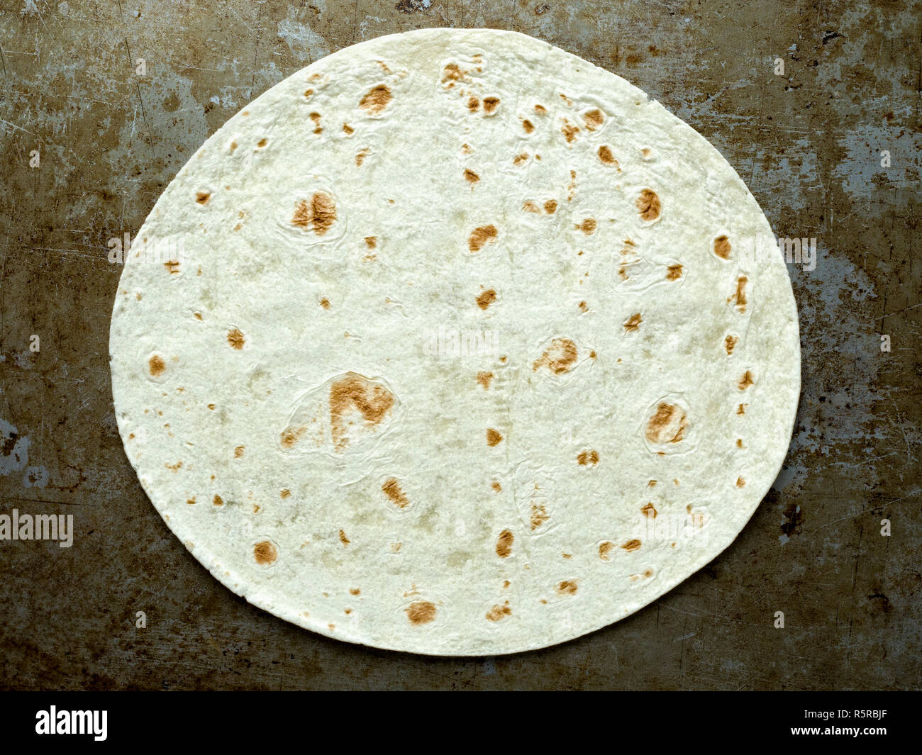 rustic soft taco shell Stock Photo - Alamy