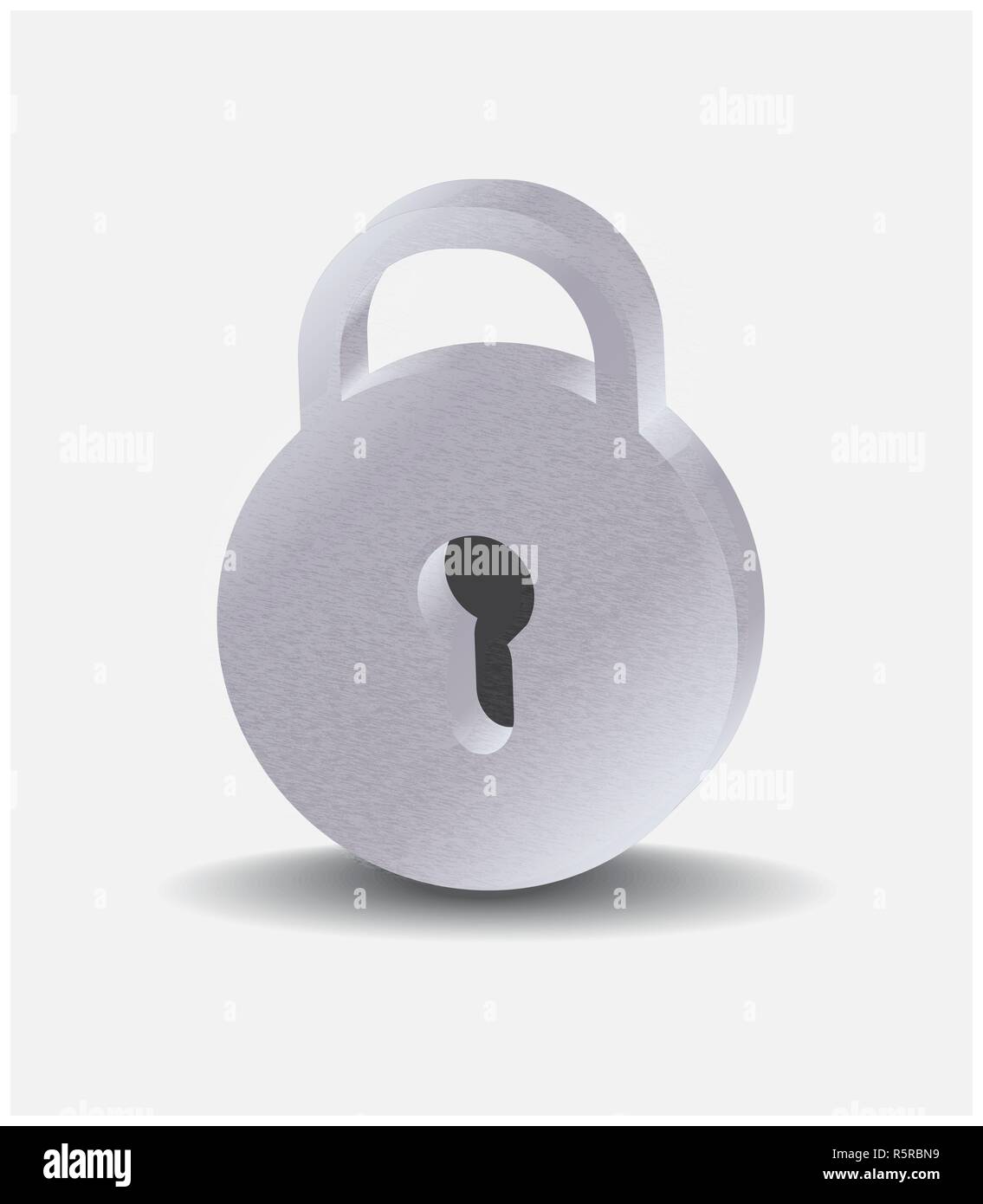 Symbol privacy protection realistic sign web hi-res stock photography ...