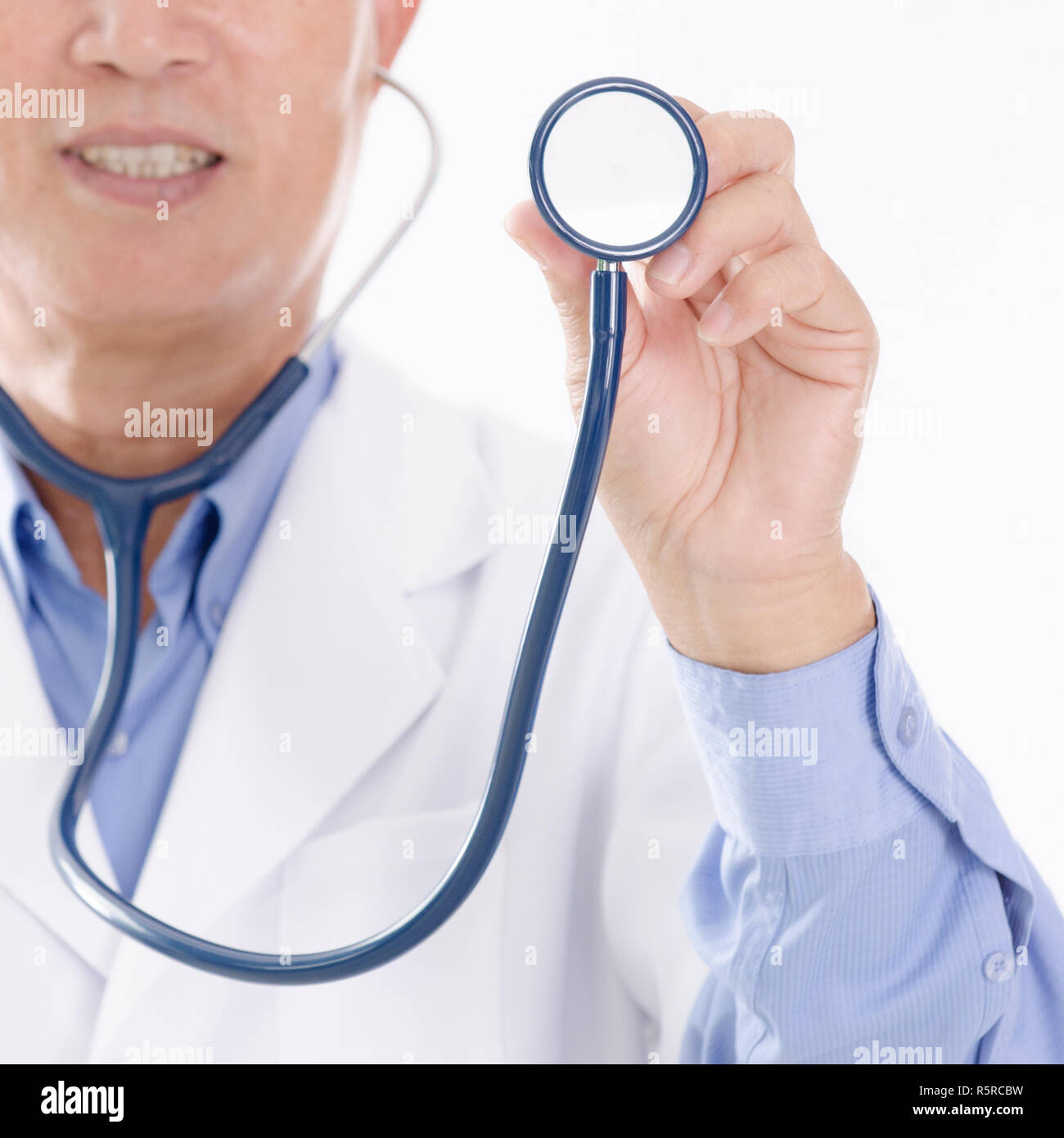 Medical doctor and stethoscope Stock Photo - Alamy