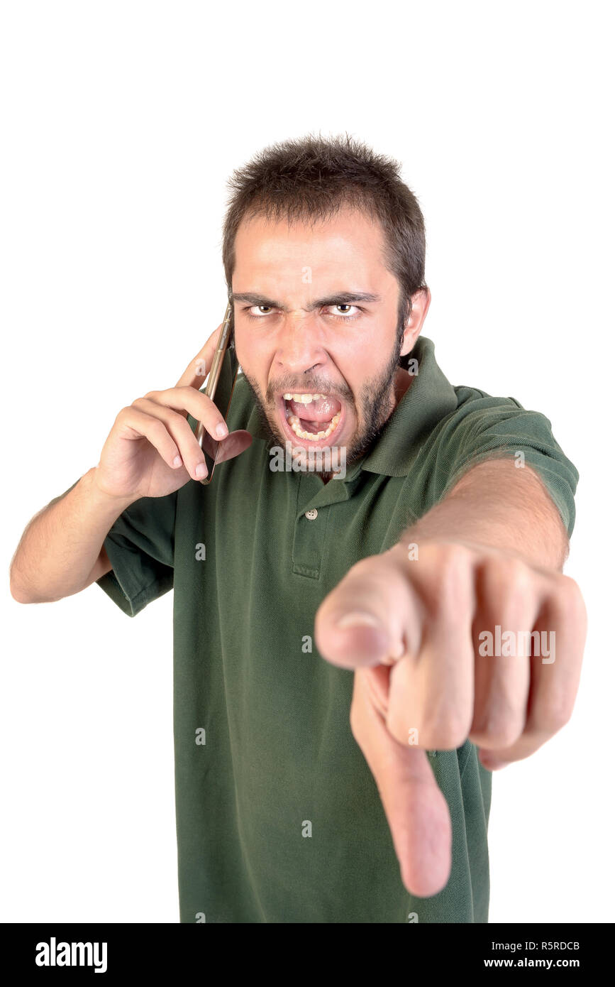 Young man expressions Stock Photo - Alamy