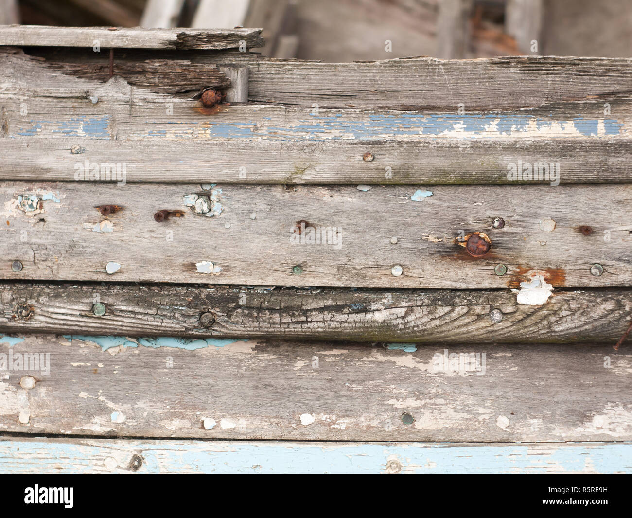 Wreck ruin boat decay rowing boat hi-res stock photography and images ...