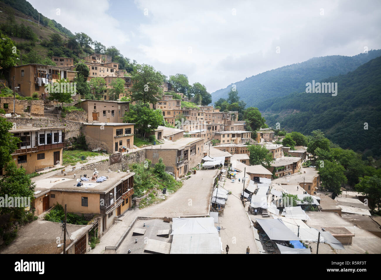 Masuleh village in Iran Stock Photo - Alamy