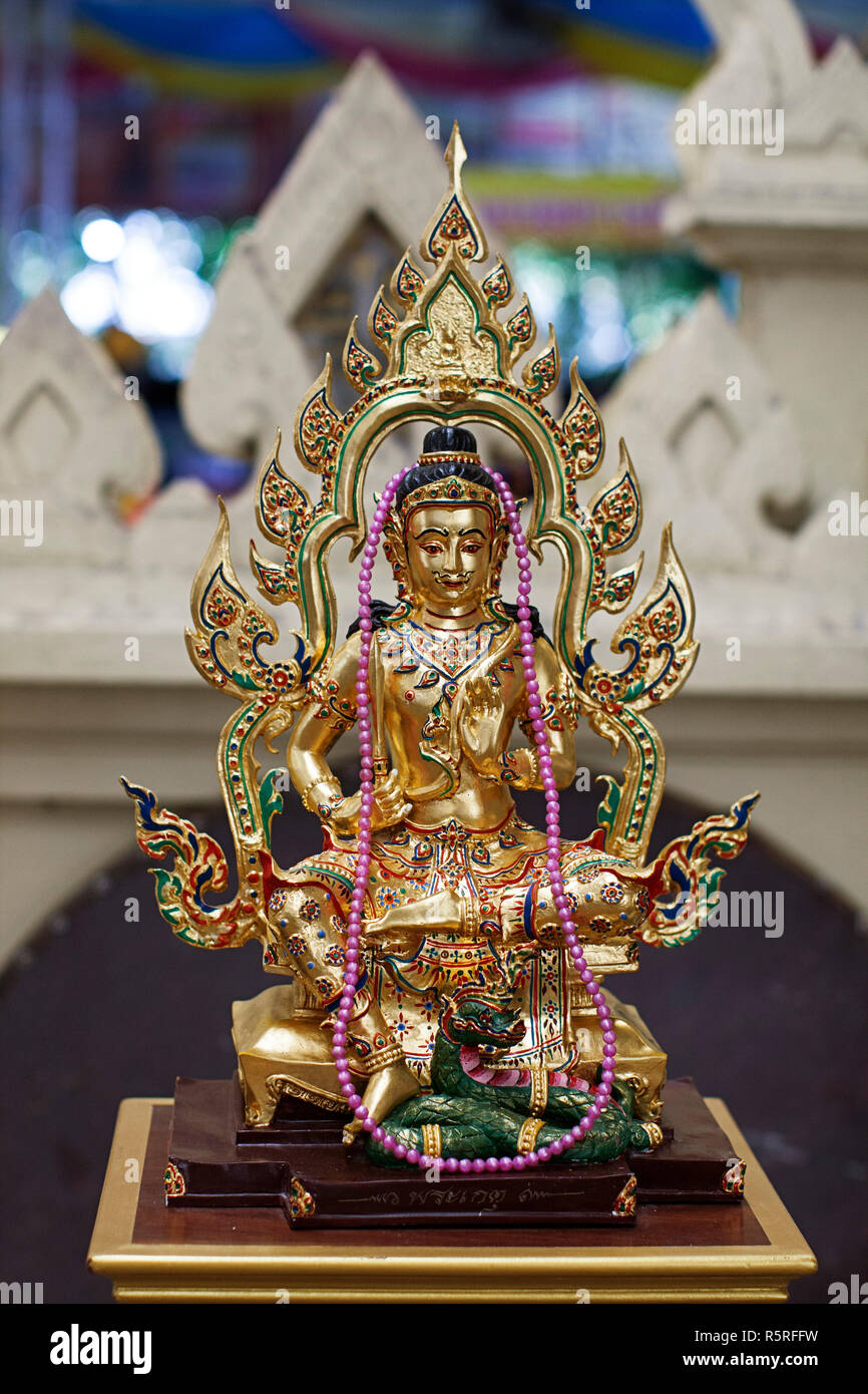 spirit thailand wat faith golden color Stock Photo - Alamy