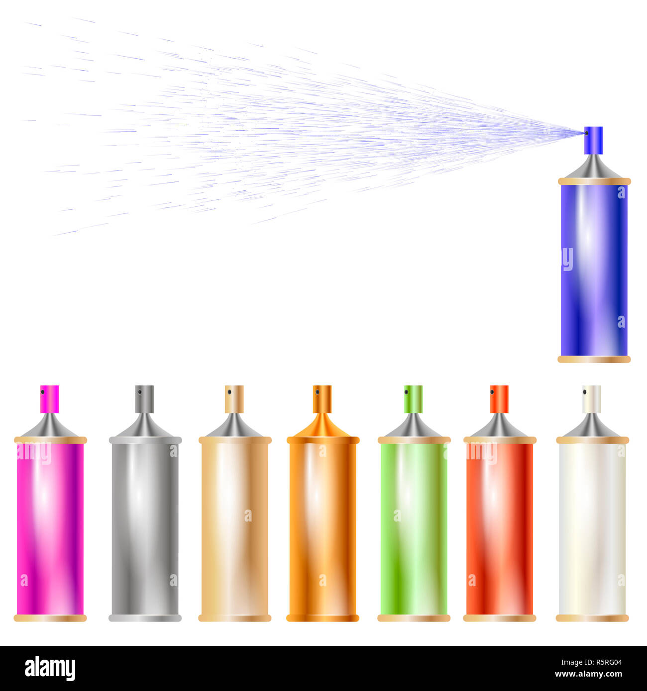 Spraycan image Cut Out Stock Images & Pictures - Alamy