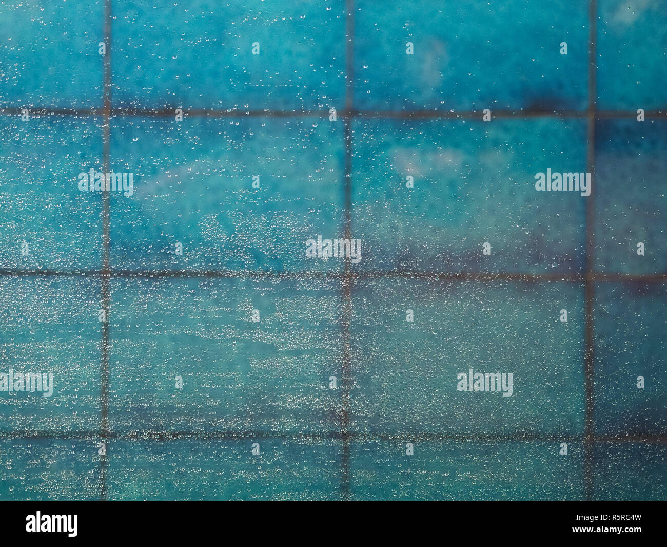 blue tiles texture background Stock Photo - Alamy