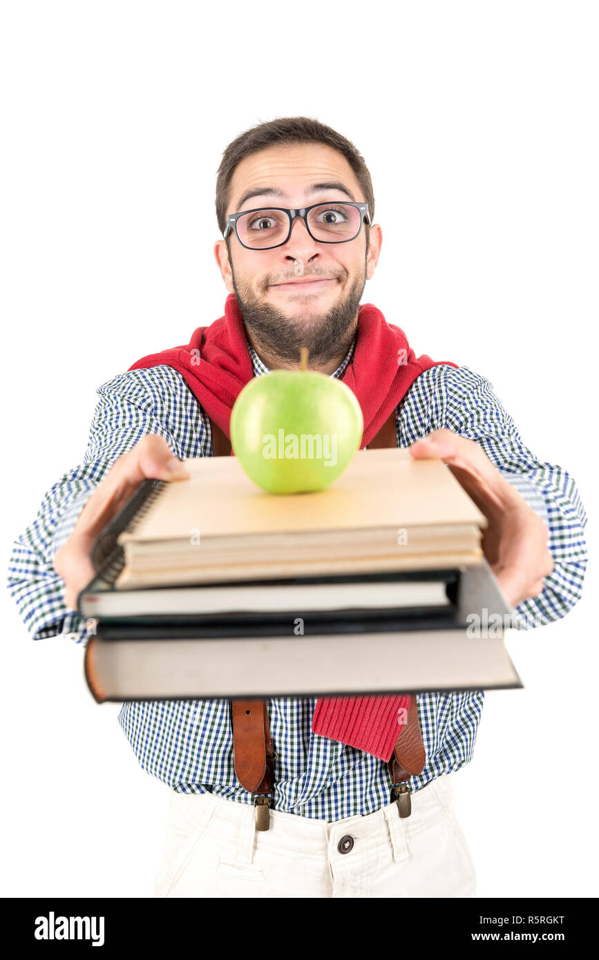 Geek apple Cut Out Stock Images & Pictures - Alamy