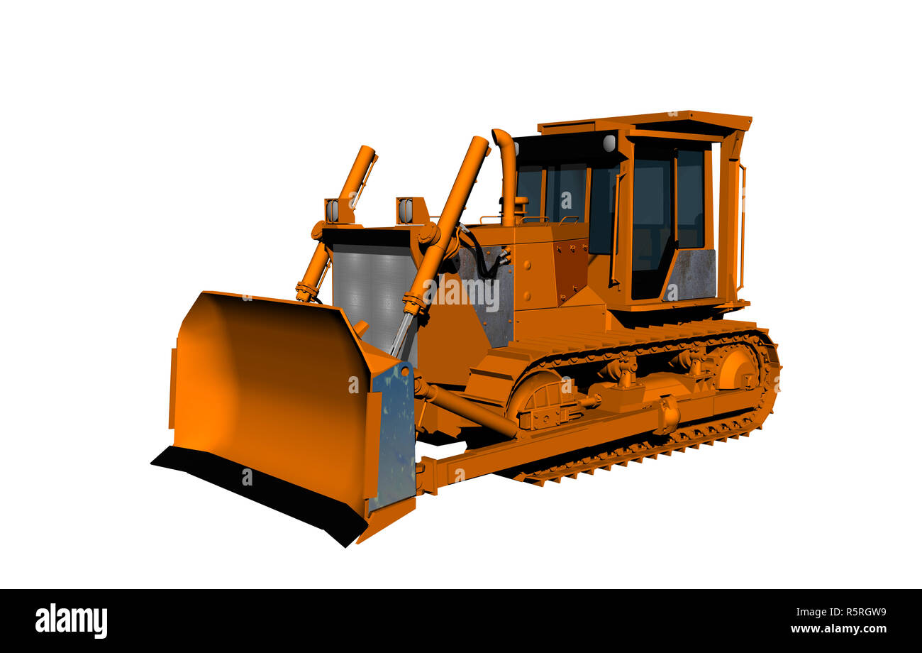 Bulldozer cabin Cut Out Stock Images & Pictures - Alamy