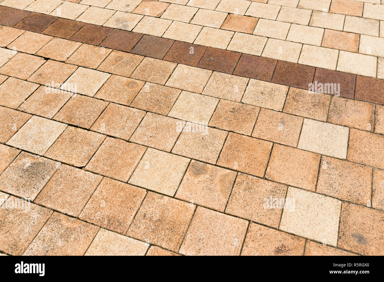 Brick Stone on ground Stock Photo - Alamy