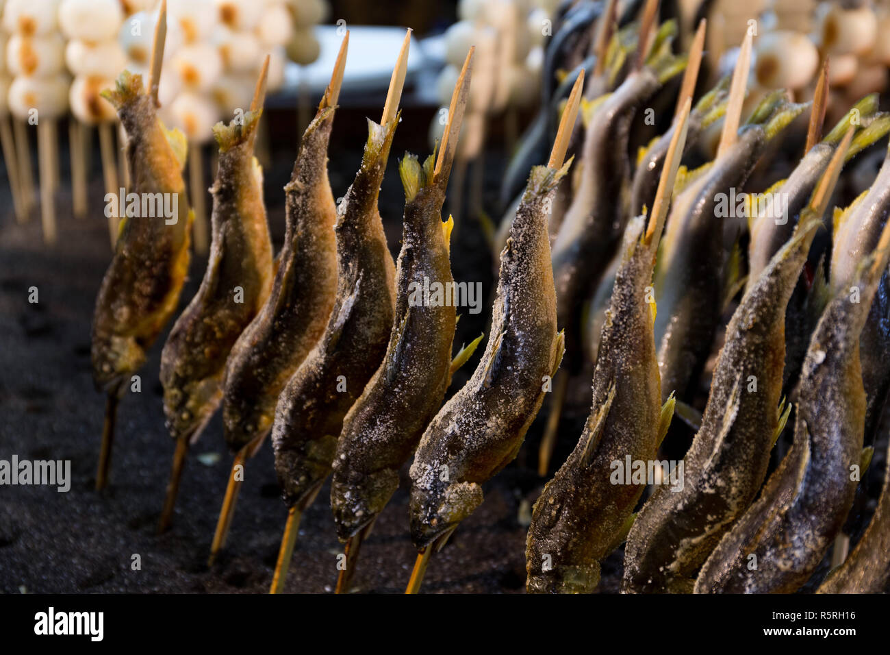 Japanese Grilled Fish Stock Photo - Alamy