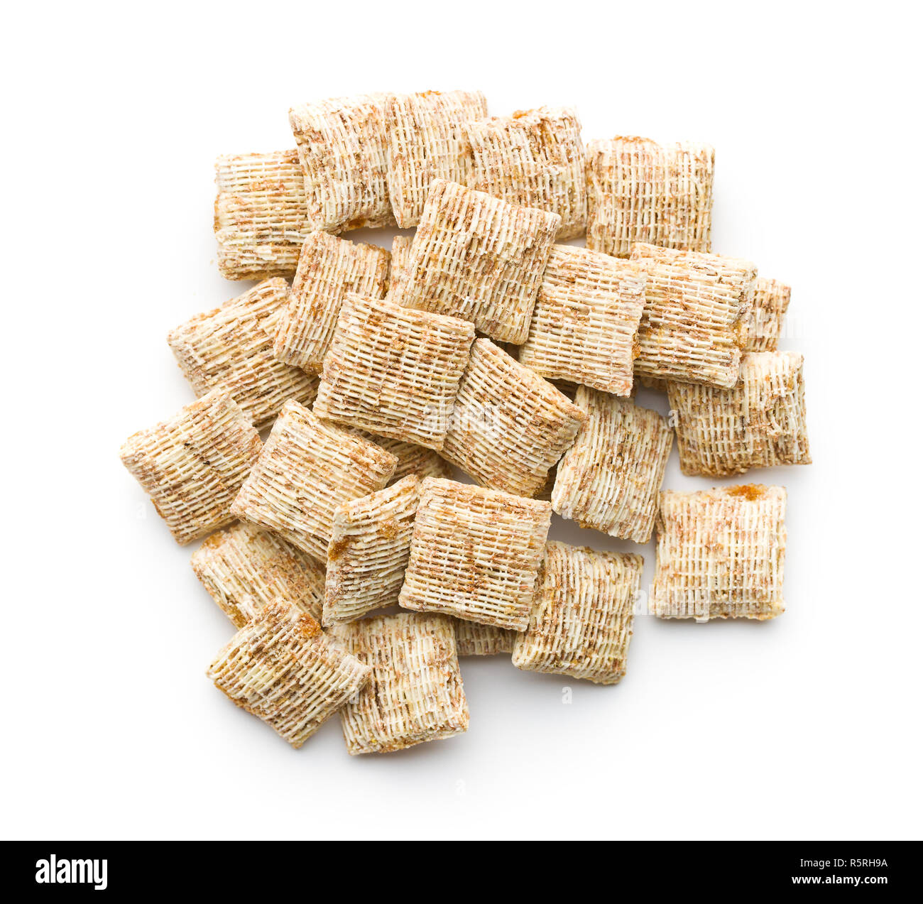 Breakfast cereal squares Stock Photo - Alamy