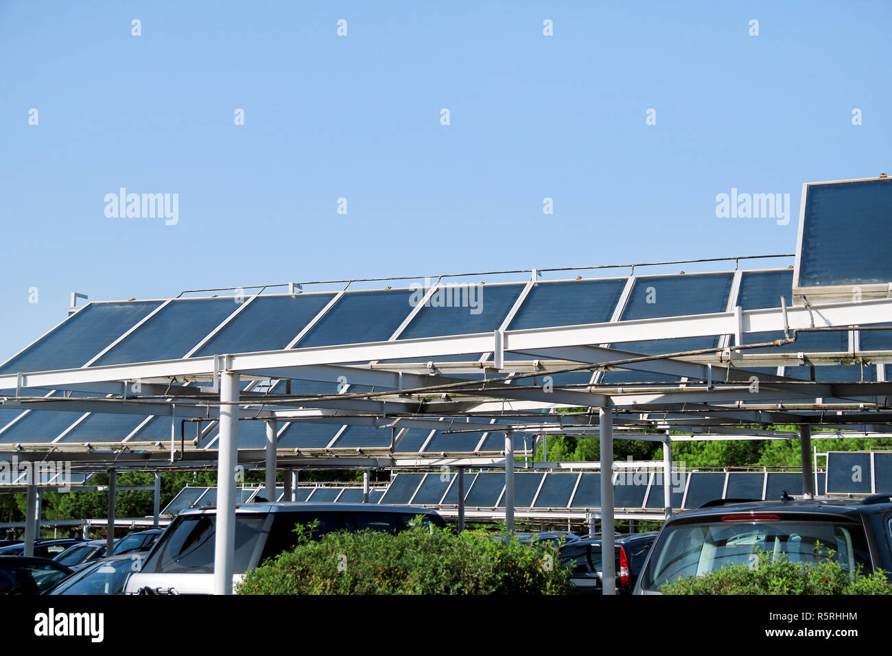 Solar Panel Parking Lot High Resolution Stock Photography and Images ...