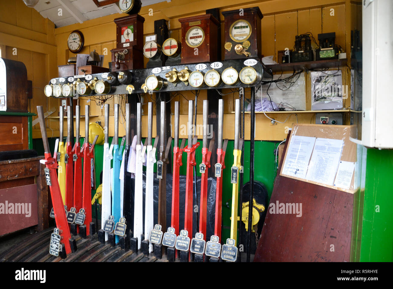 Victorian signal box hi-res stock photography and images - Alamy