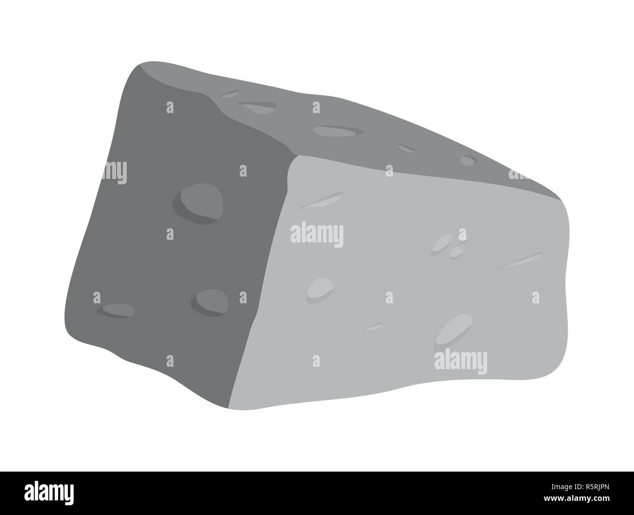 stone block vector symbol icon design Stock Photo - Alamy