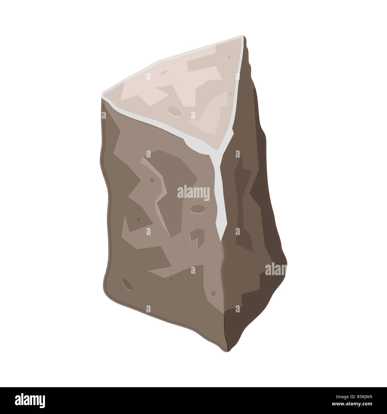 Cartoon Large Rock High Resolution Stock Photography and Images - Alamy