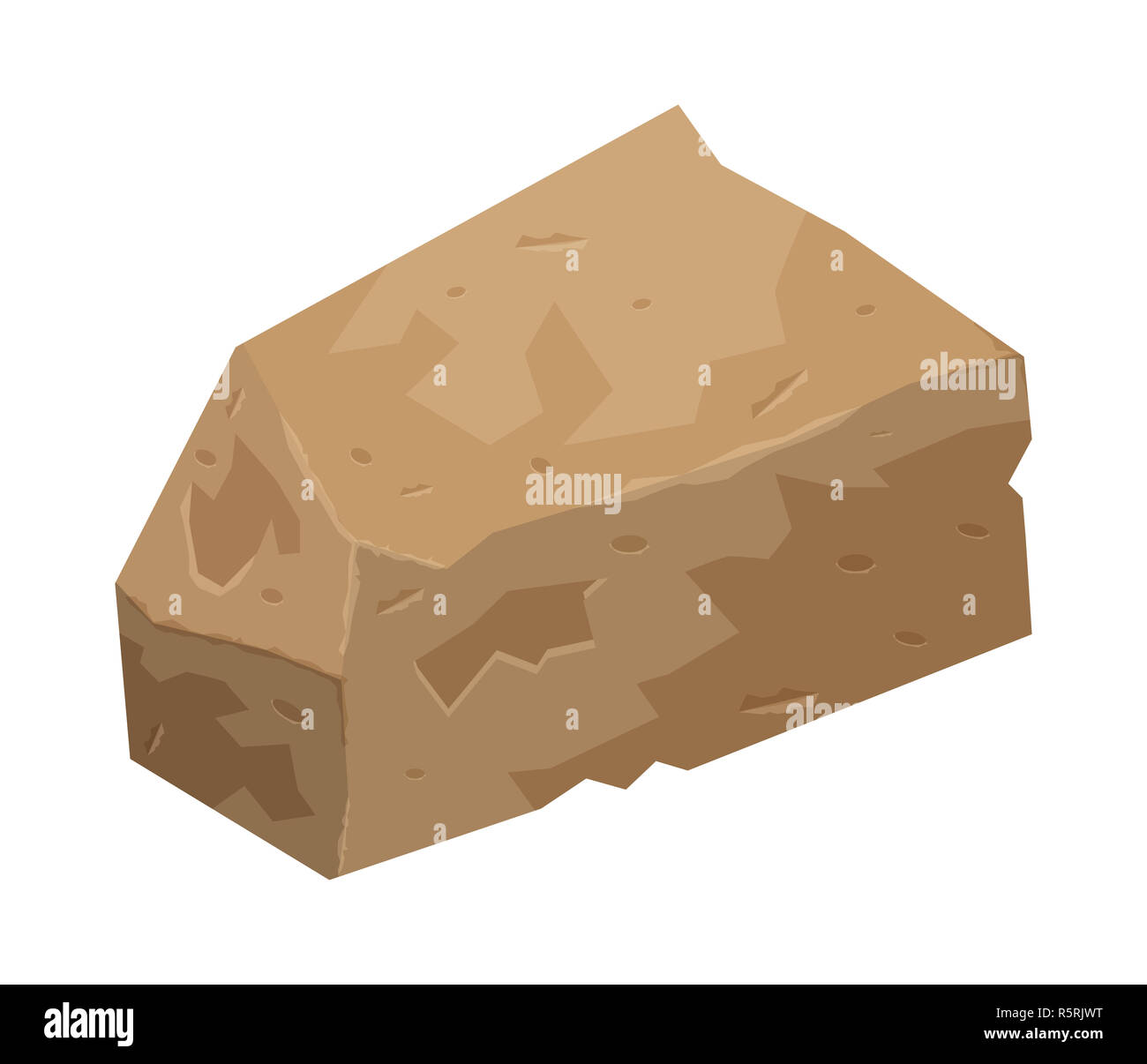 Cartoon large rock hi-res stock photography and images - Alamy