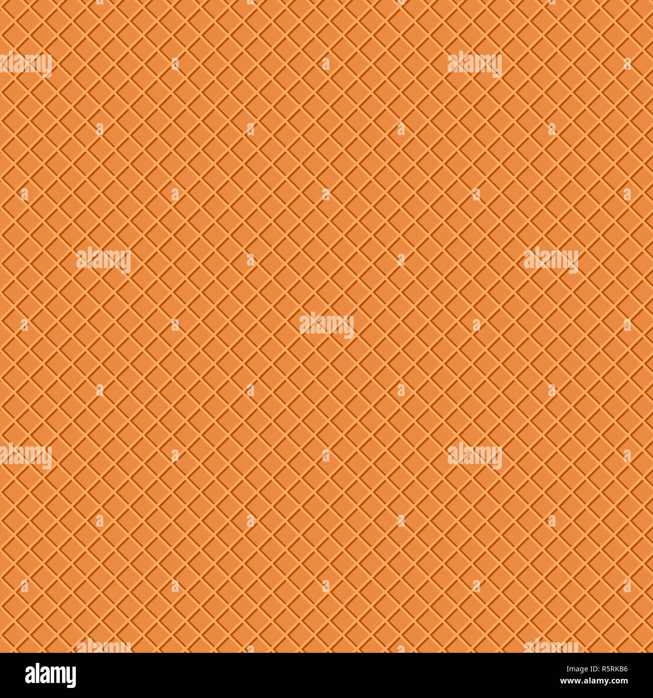 Waffle Texture Beautiful Banner Wallpaper Design Illustration Stock