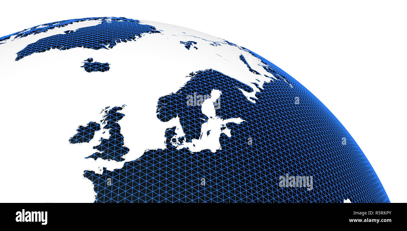 World concept planet Earth 3d rendering Stock Photo - Alamy