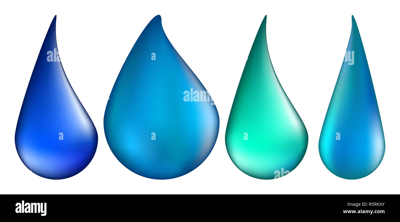 water drop vector symbol icon design. illustration isolated on white ...