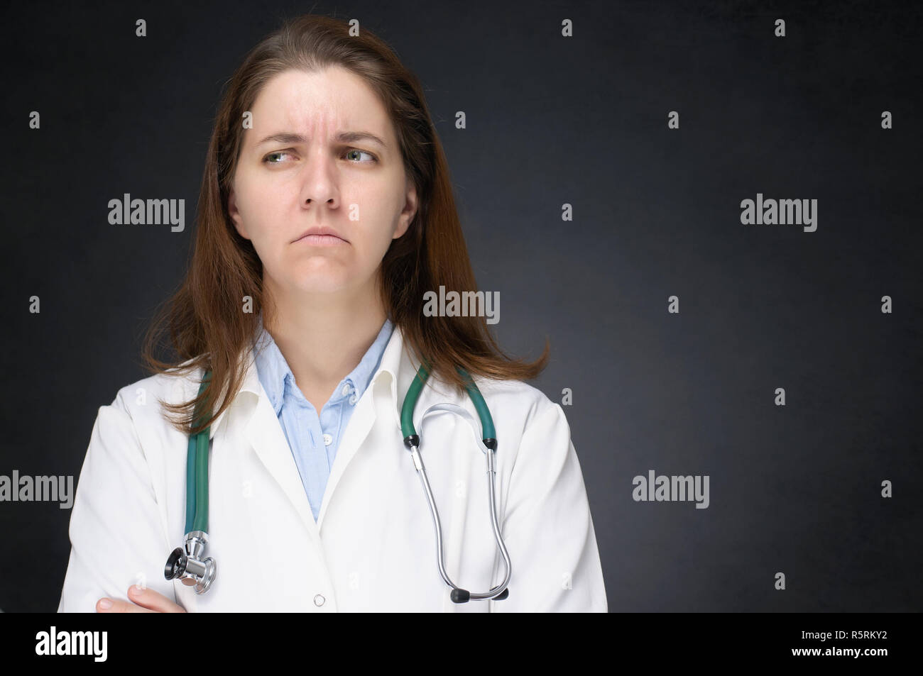 Angry doctor hi-res stock photography and images - Alamy