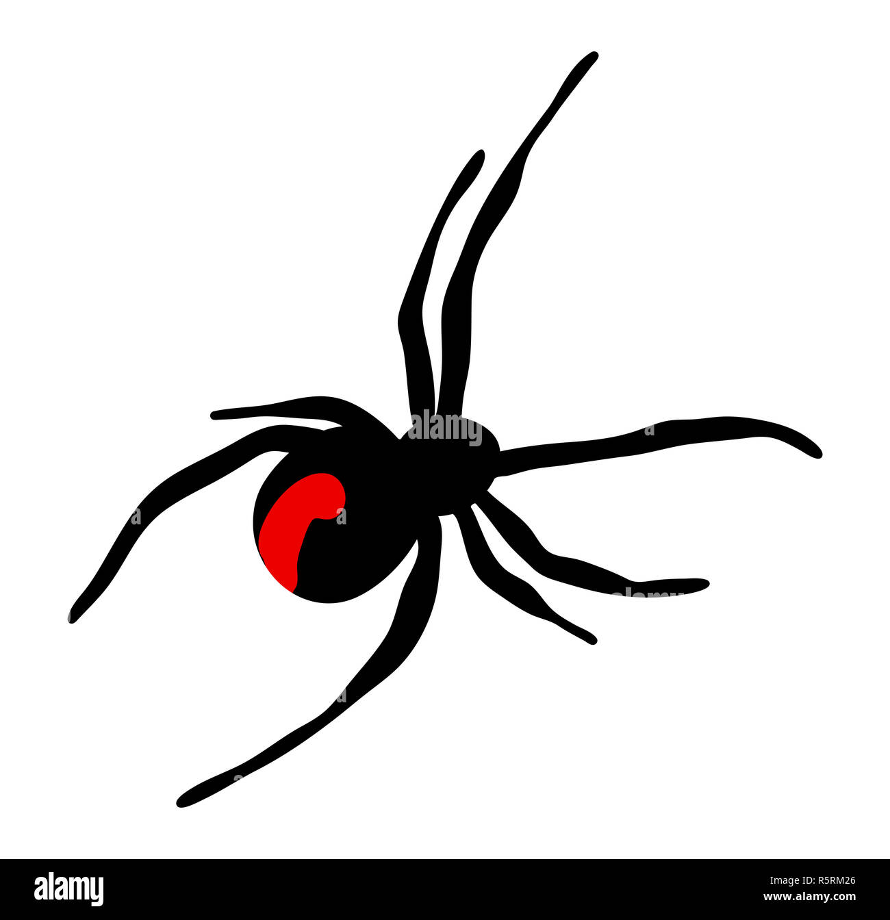 halloween spider vector symbol icon design Stock Photo - Alamy