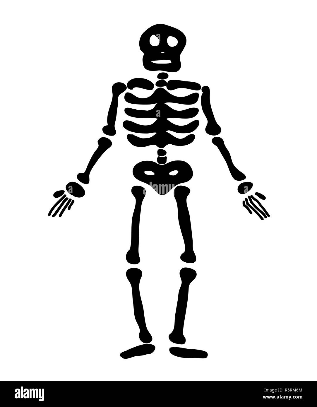 Skull Vector Logo Design Template High Resolution Stock Photography and ...