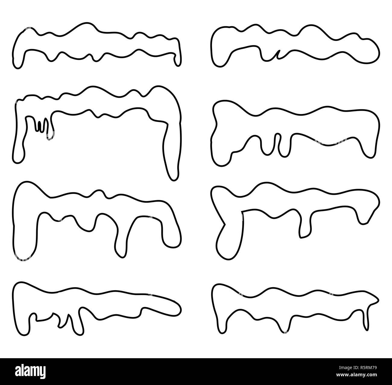 Cartoon Icicle High Resolution Stock Photography and Images - Alamy