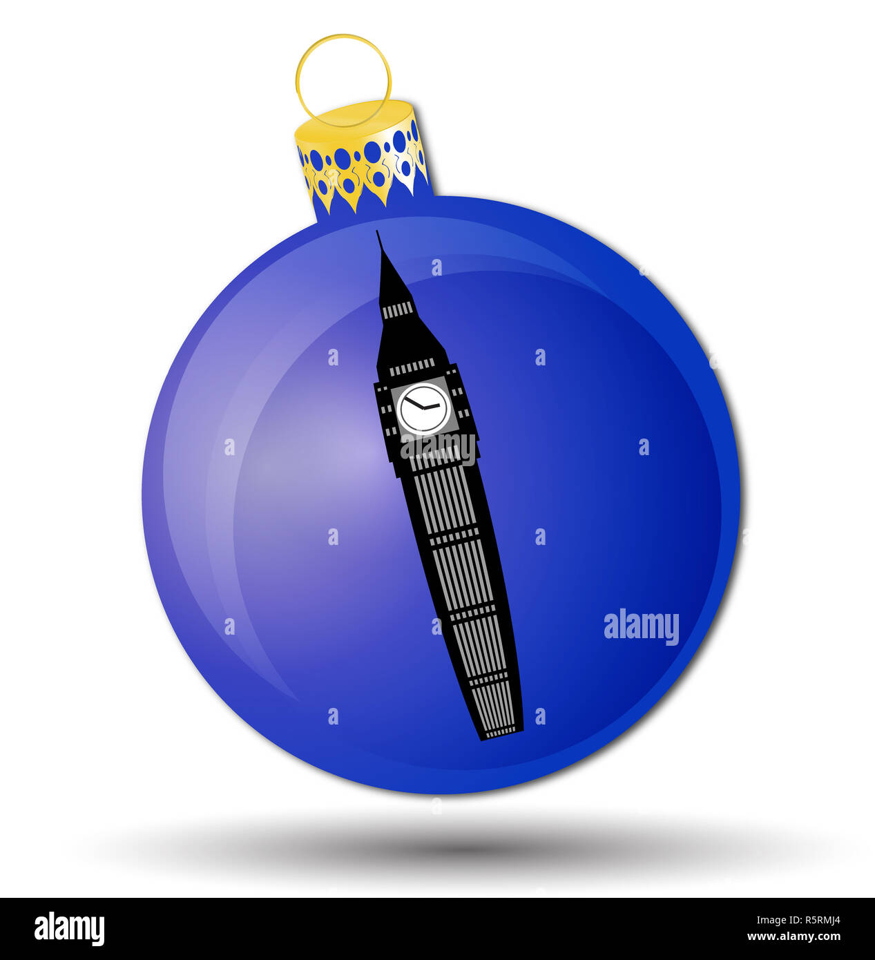 Christmas bauble icon, symbol, design. Winter illustration isolated on ...