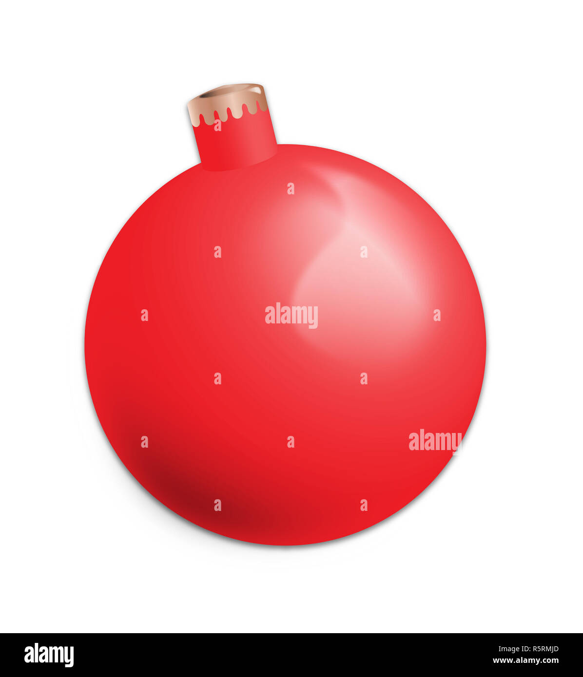 Christmas bauble icon, symbol, design. Winter illustration isolated on ...