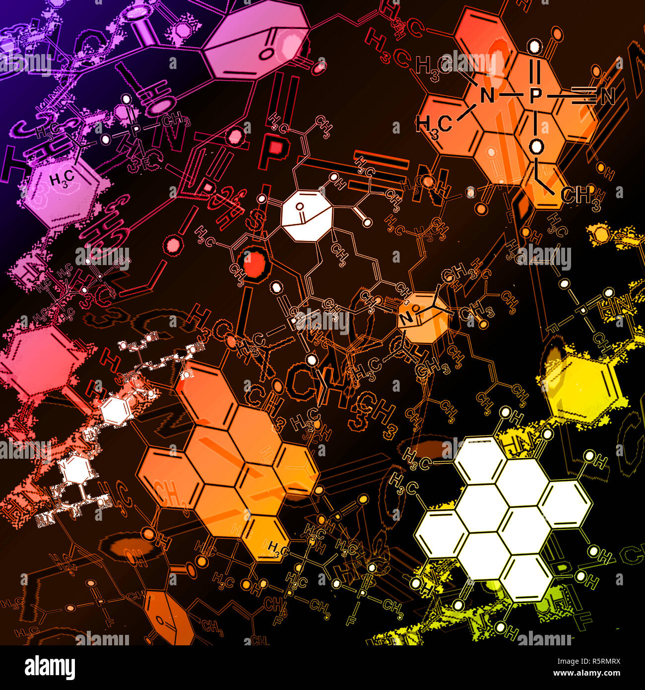 Image of chemical technology abstract background. Science wallpaper ...