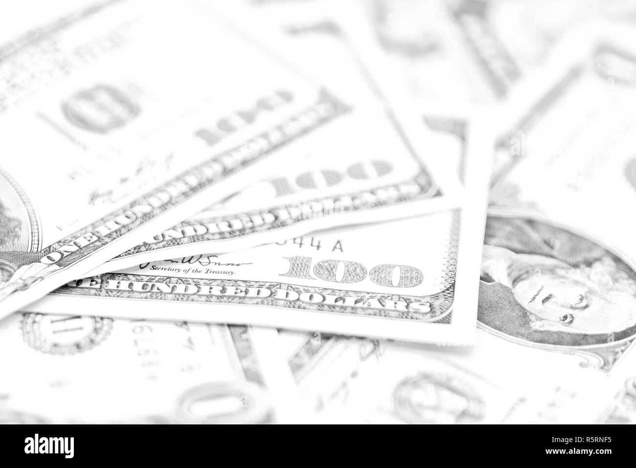 blurred dollar money background like concept of success prosperity and ...