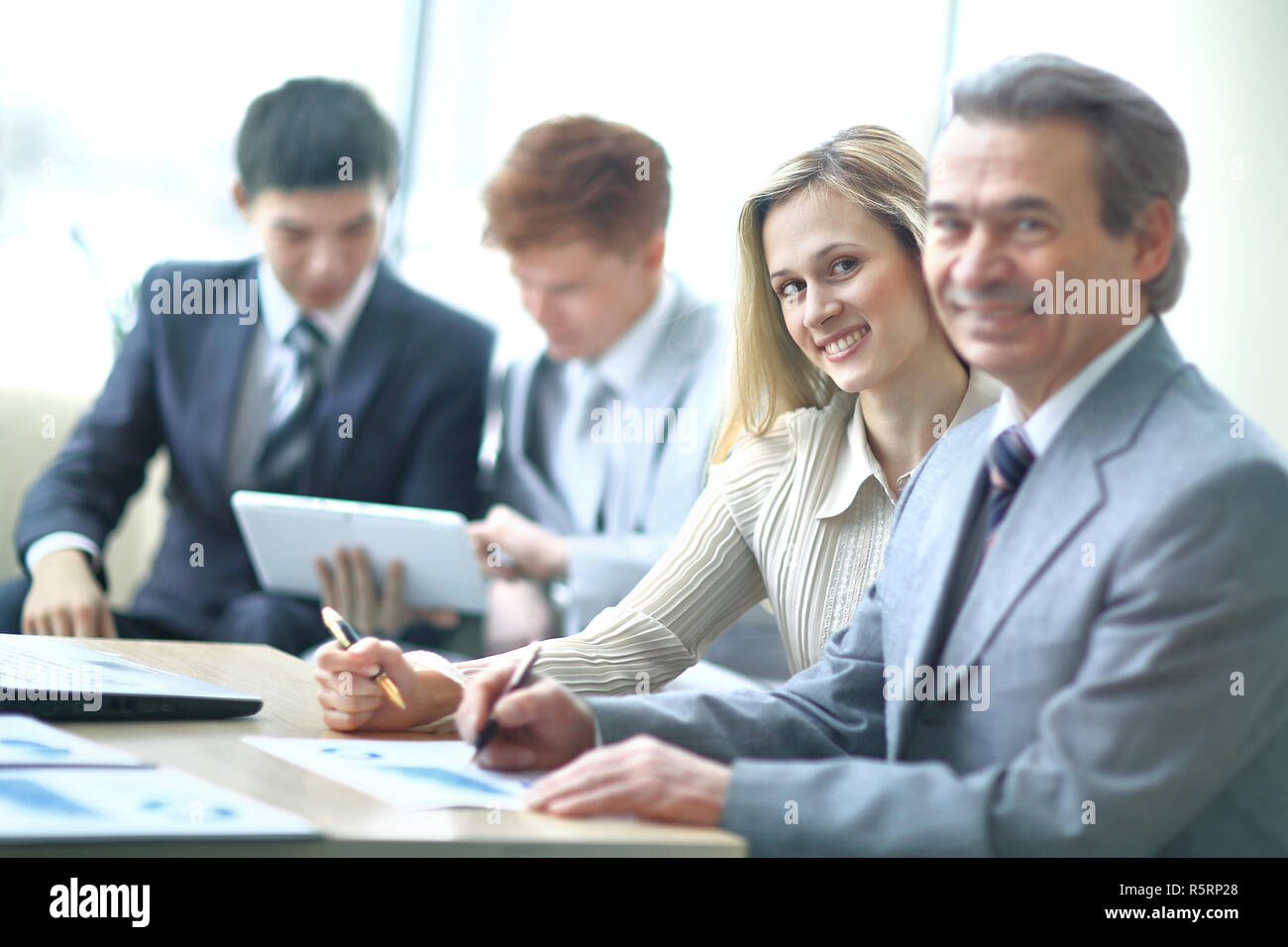 Boss and assistant hi-res stock photography and images - Alamy
