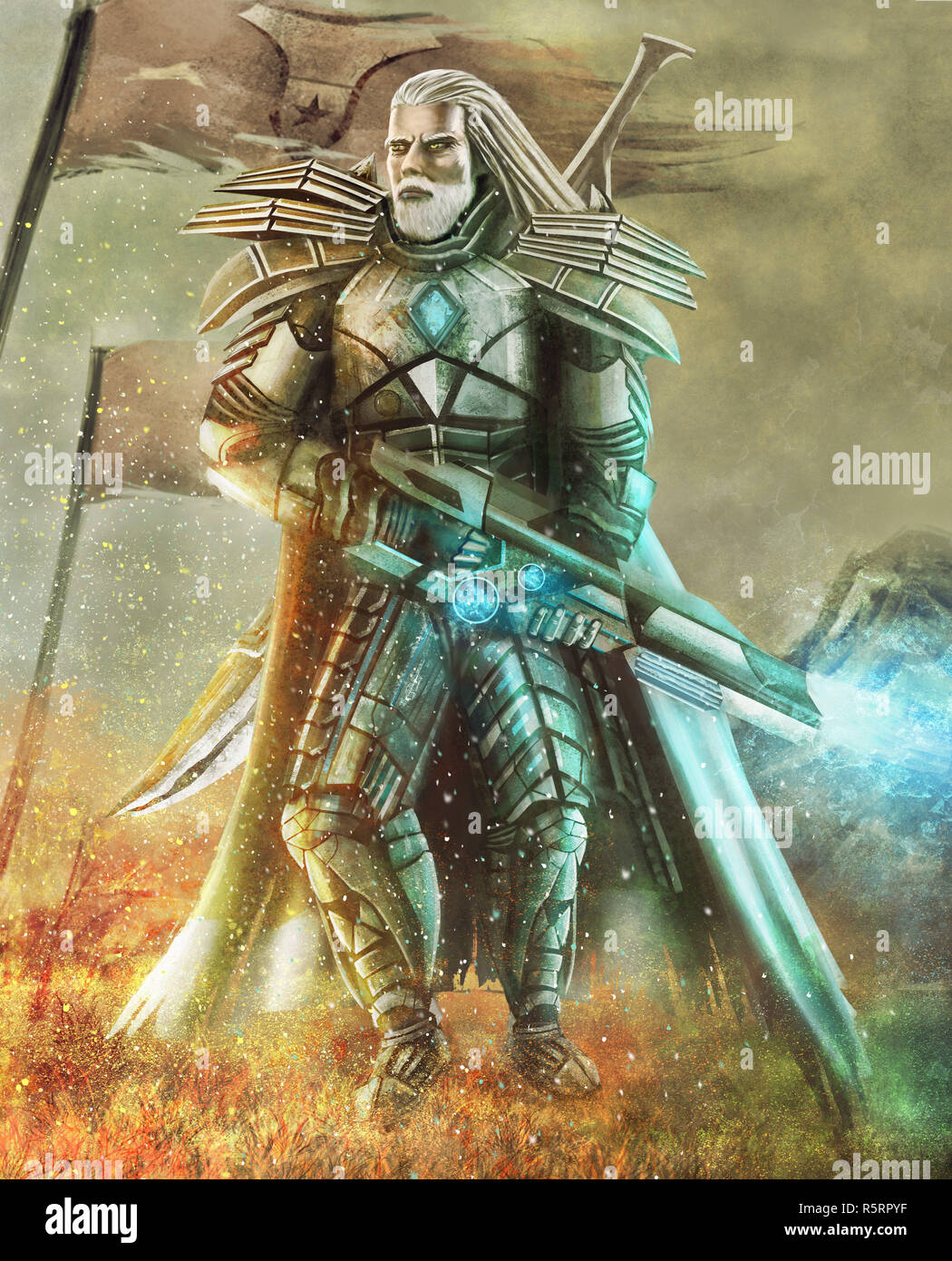 Fantasy art king hi-res stock photography and images - Alamy